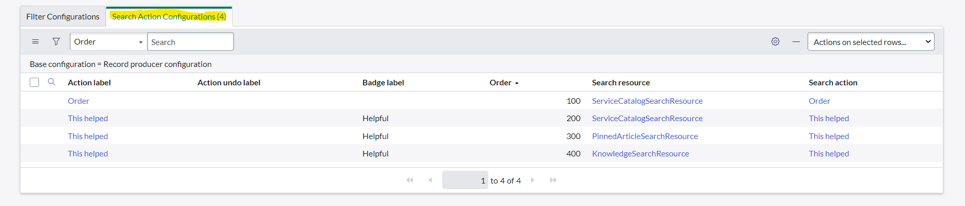 Enable Record producer search configuration - ServiceNow Community